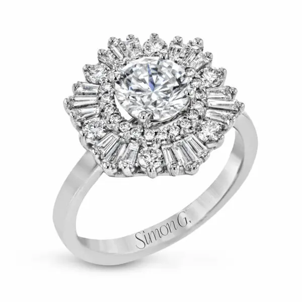 Simon G Engagement Ring MR4089 | Nasr Jewelers Denton
